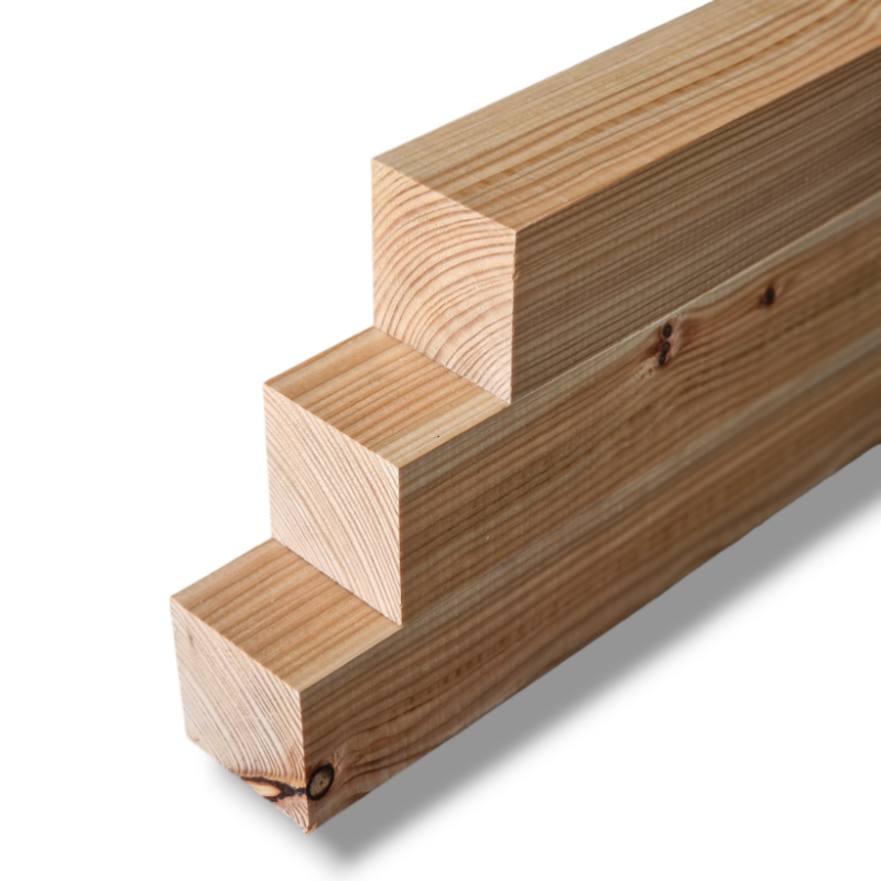 Zaunpfosten Lärche 7x7 cm, 10,00